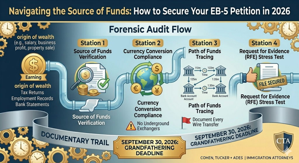 EB-5 Source of Funds Requirements and Documentation | Cohen, Tucker ...