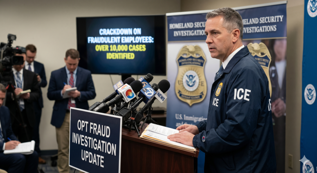 ICE OPT Fraud Crackdown 2026: Investigating Student Violations | Cohen ...